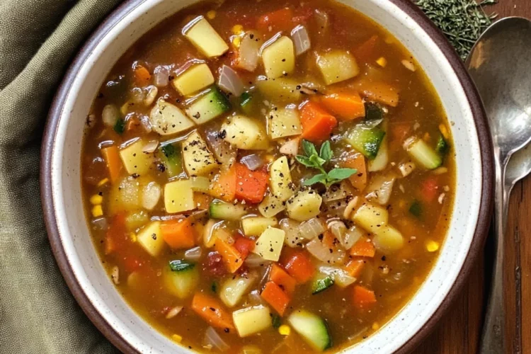 Rustic Fall Vegetable Soup: An Amazing Ultimate Recipe – Spiceful Kitchen