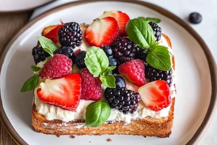 Berry Basil Toast: An Amazing Ultimate Recipe – Spiceful Kitchen