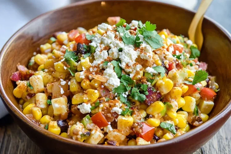 Mexican Street Corn Salad with Chipotle Dressing: An Incredible ...
